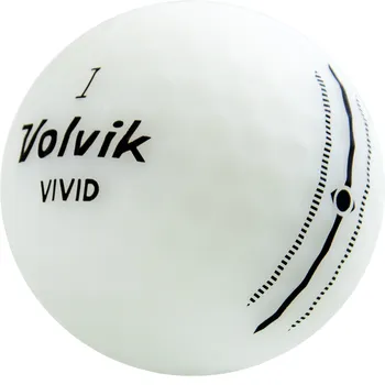 Volvik Vivid Matte White Golf Balls - 2 Dozen - Golfballs.com