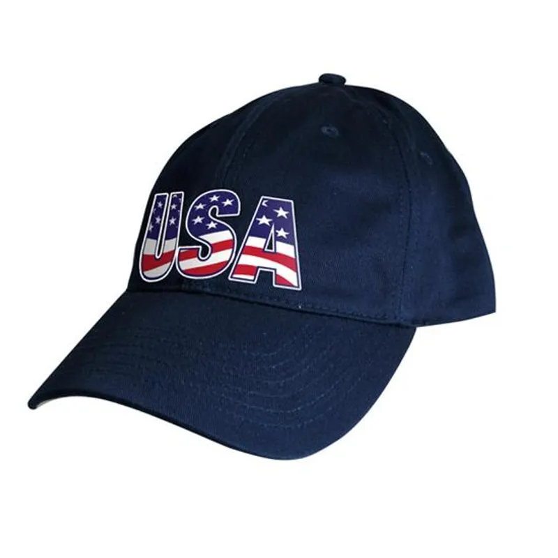 USA Flag Cap - Golfballs.com