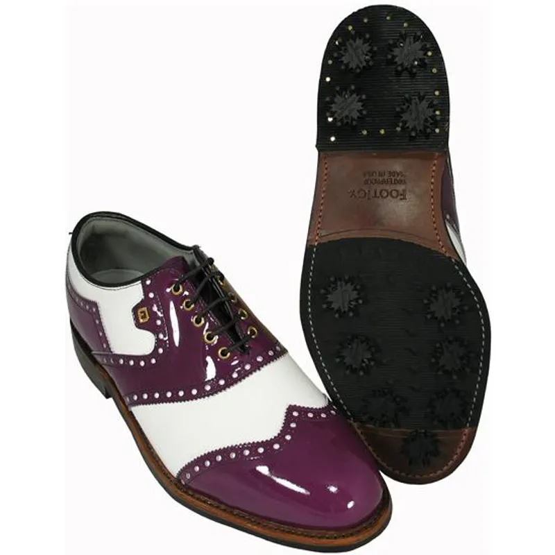 FootJoy Classics Dry Premiere Golf Shoes - Patent Styles - Golfballs.com