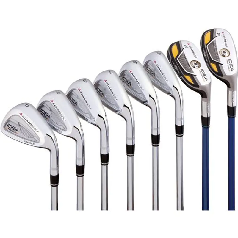 Adams Golf IDEA Pro Gold Hybrid Iron Set - Golfballs.com