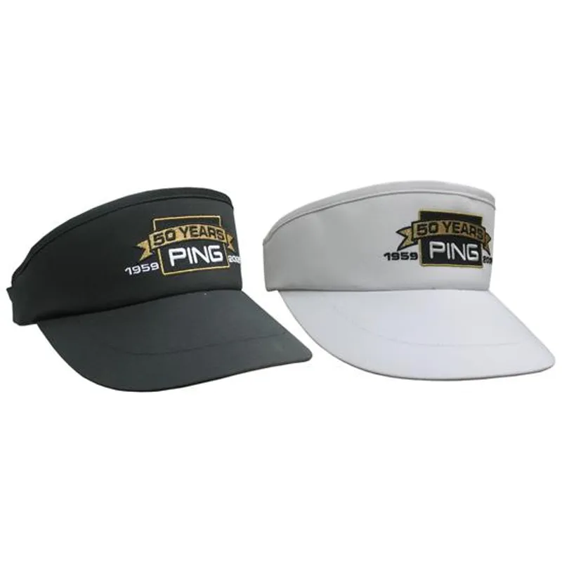 PING 50th Anniversary Golf Visor - Golfballs.com