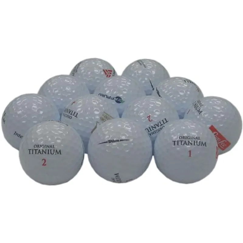 Wilson Original Titanium Logo Overruns - Golfballs.com