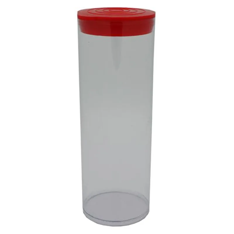 Blank 3-Ball Clear Tube - Golfballs.com