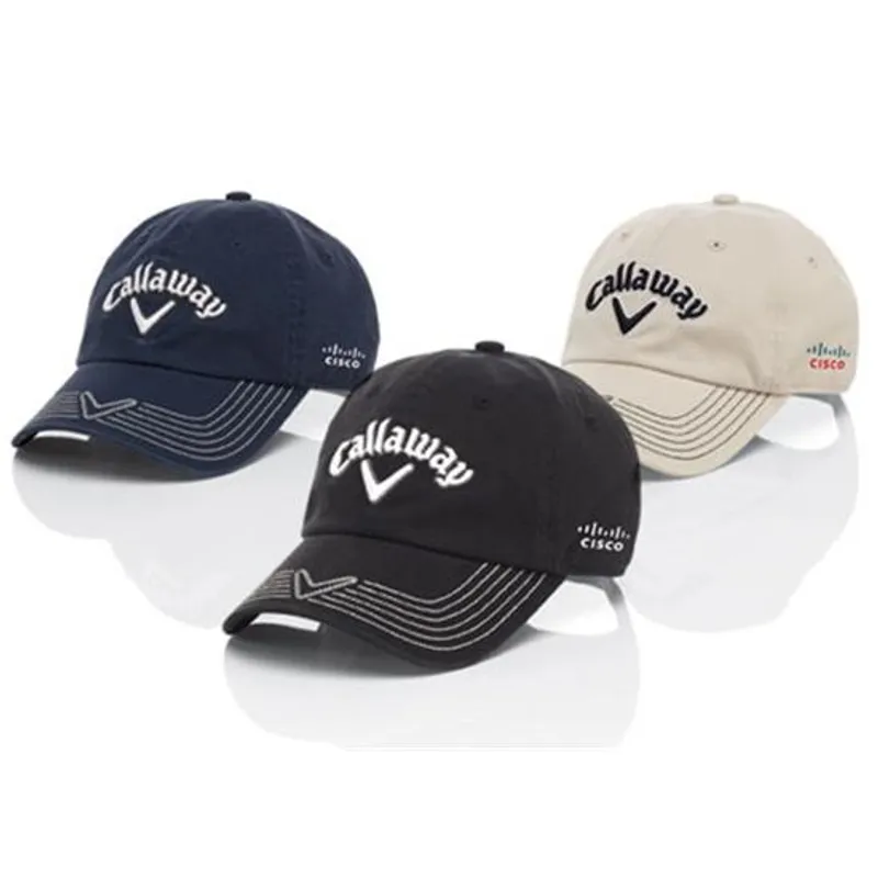 Callaway Golf Logo Pro Stitch Golf Hat - Golfballs.com