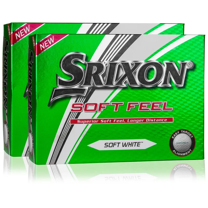 Srixon Soft Feel Double Dozen Golf Balls - Golfballs.com