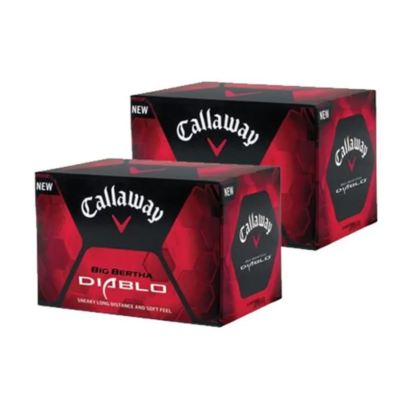Callaway Golf Big Bertha Diablo - 2 Dozen - Golfballs.com