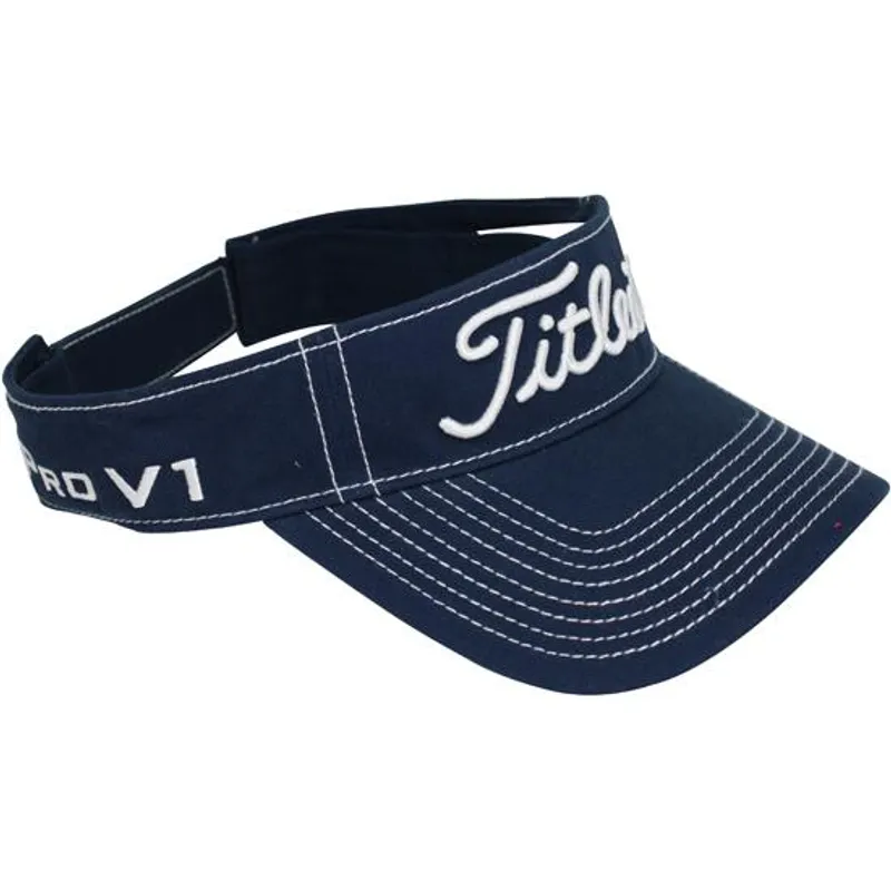 Titleist Contrast Stitch Visor - Golfballs.com