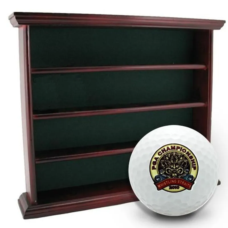 Golf Gifts & Gallery 16 Ball Display Cabinet - Golfballs.com
