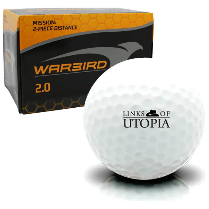 Callaway Golf Warbird 2.0 Links of Utopia Golf Ball - Golfballs.com