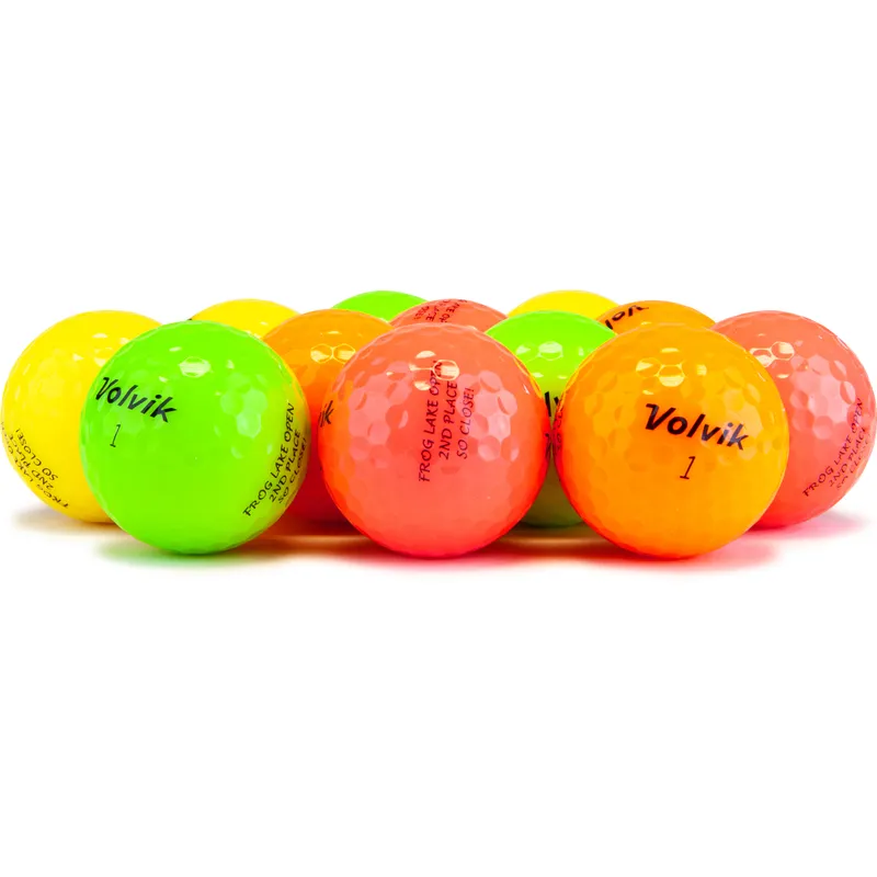 Volvik Logo Overrun Golf Balls - Golfballs.com