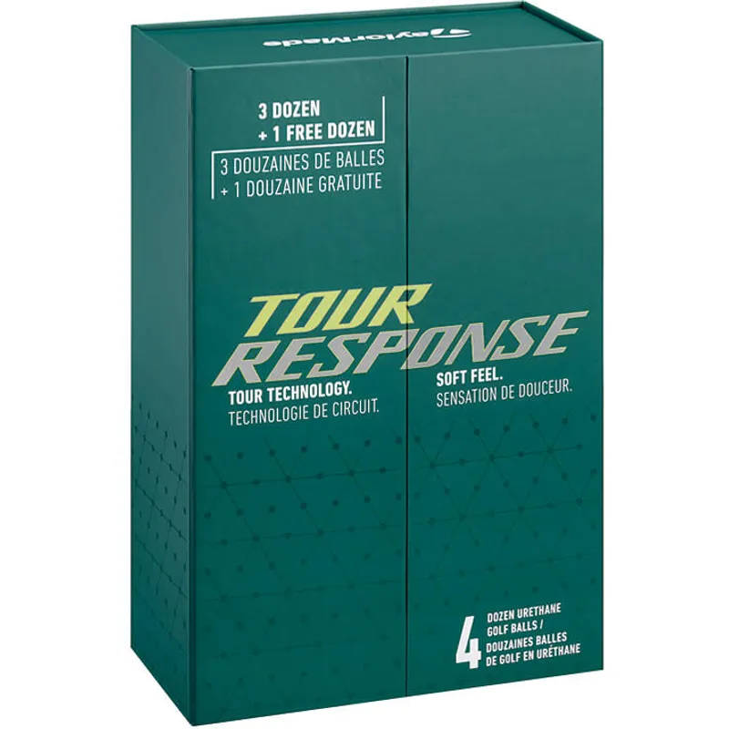 TaylorMade Prior Generation Tour Response Golf Balls - Buy 3 Get 1 Free ...