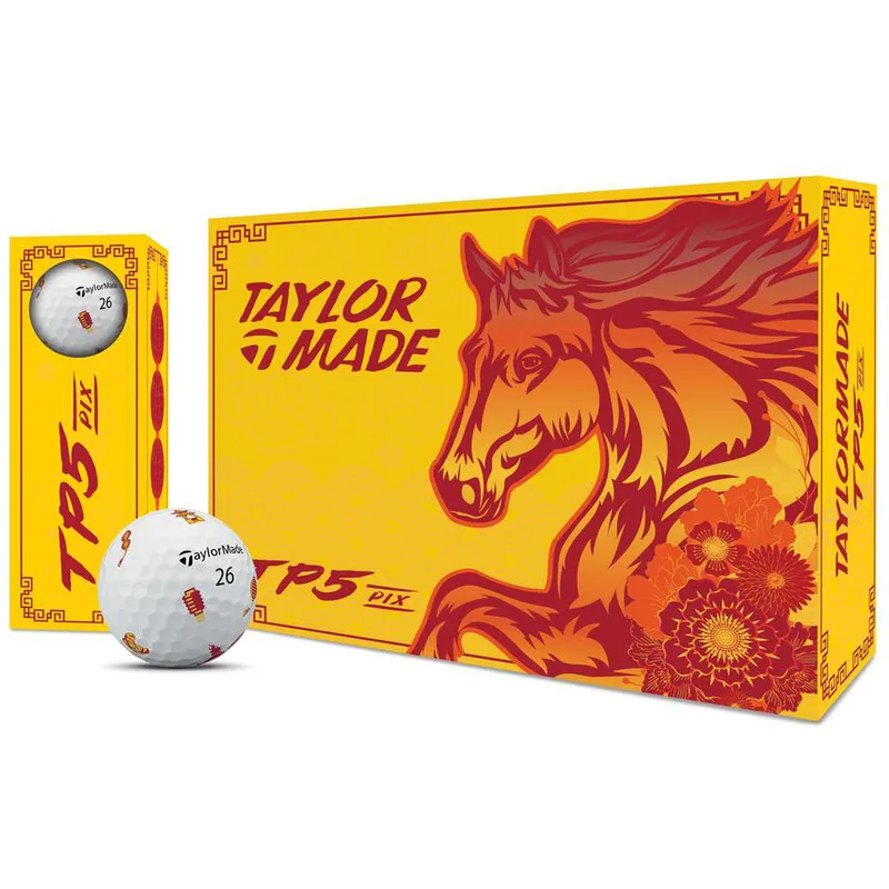 TaylorMade TP5 PIX Lunar New Year Golf Balls - 2026 Model - Golfballs.com
