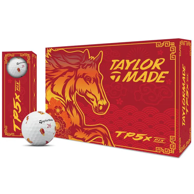 TaylorMade TP5x PIX Lunar New Year Golf Balls - 2026 Model - Golfballs.com